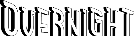Overnight Regular font
