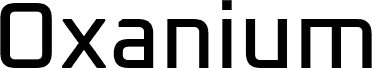 Oxanium Bold font