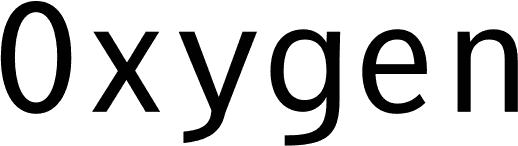 Oxygen Mono font | Fonts2u.com