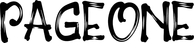 PAGEONE font | Fonts2u.com