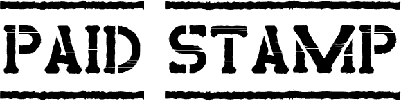 Paid Stamp Demo Display font | Fonts2u.com