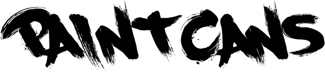 PaintCans font | Fonts2u.com