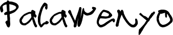 Palawenyo font | Fonts2u.com