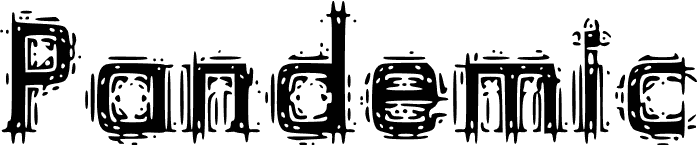 Pandemic font | Fonts2u.com