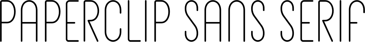 Paperclip Sans Serif font | Fonts2u.com