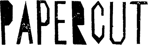 Papercut Regular font | Fonts2u.com