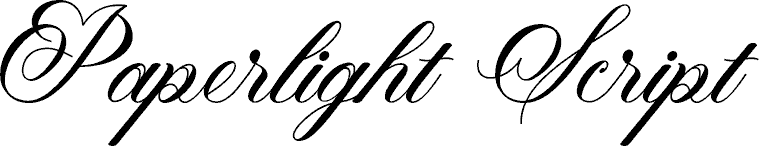 Paperlight Script czcionka | Fonts2u.com