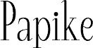 Papike Rough Demo Regular font | Fonts2u.com