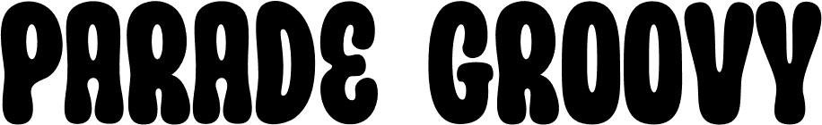 Parade Groovy font