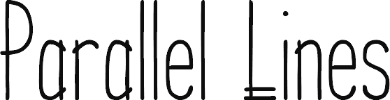 Parallel Lines font | Fonts2u.com