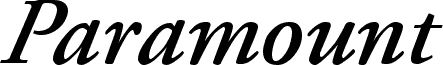 Paramount Bold font