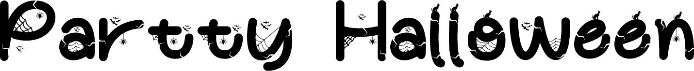 Partty Halloween font | Fonts2u.com