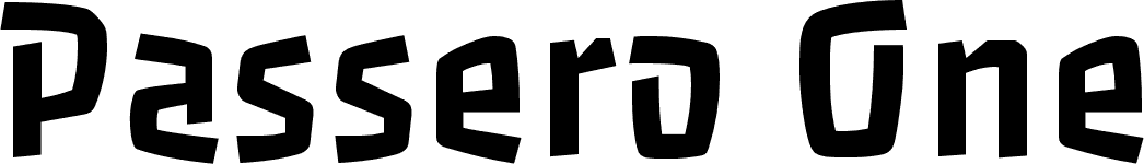 Passero One font | Fonts2u.com