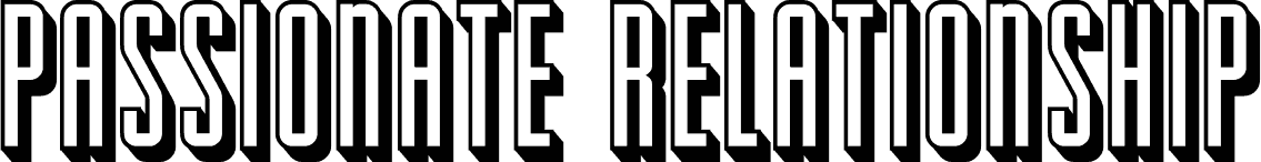 Passionate Relationship 3D font | Fonts2u.com