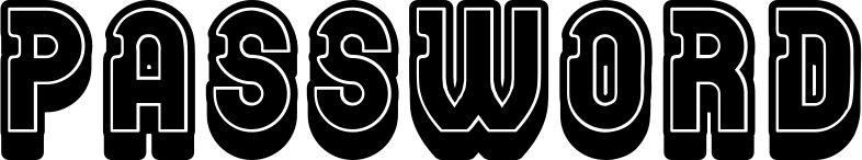 Password Filled Regular font | Fonts2u.com