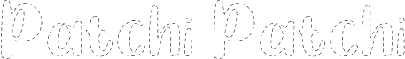 Patchi Patchi font