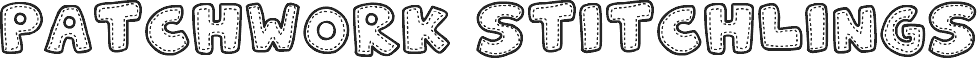 Patchwork Stitchlings Color font