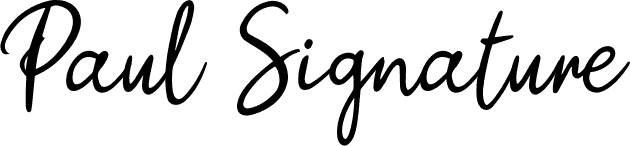 Paul Signature font | Fonts2u.com