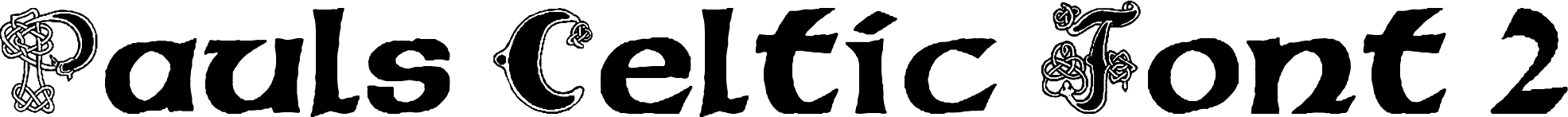 Pauls Celtic Font 2 font