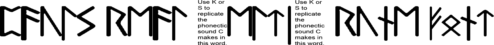 Pauls Real Celtic Rune Font font | Fonts2u.com