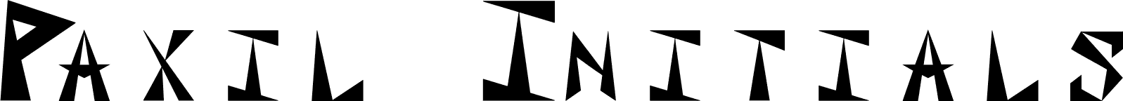 Paxil Initials fuente