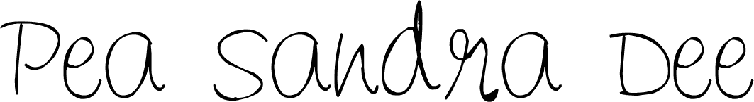 Pea Sandra Dee font | Fonts2u.com