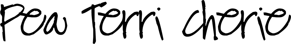 Pea Terri Cherie font | Fonts2u.com