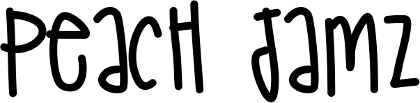 PeachJamz font
