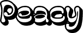 Peacy Demo Regular font | Fonts2u.com