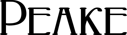 Peake Bold font | Fonts2u.com