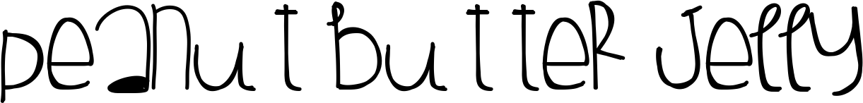 PeanutButterJelly font | Fonts2u.com