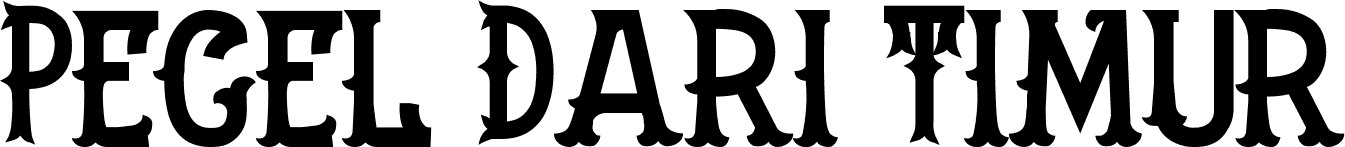 Pecel Dari Timur font | Fonts2u.com