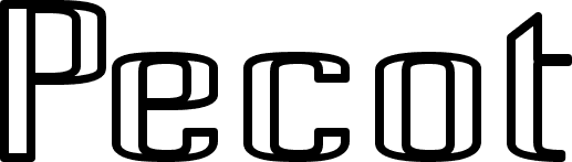 Pecot Outline Bold font | Fonts2u.com