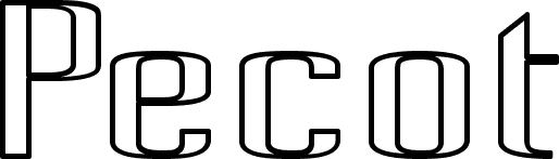 Pecot Outline font | Fonts2u.com