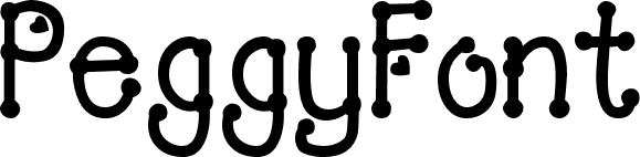 PeggyFont Bold font | Fonts2u.com