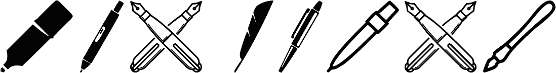 Pen Icons font | Fonts2u.com