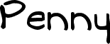 Penny font | Fonts2u.com
