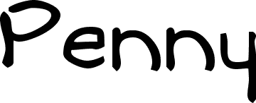Penny Bold font | Fonts2u.com
