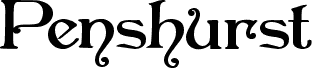 Penshurst font | Fonts2u.com