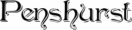 Penshurst font | Fonts2u.com