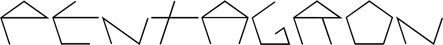 PENTAGRON font | Fonts2u.com