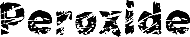 Peroxide font | Fonts2u.com