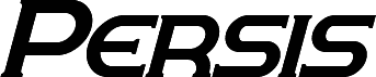 Persis Bold font