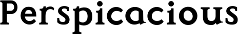 Perspicacious Italic Bold font | Fonts2u.com