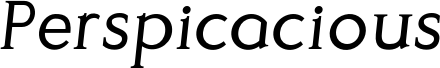 Perspicacious Bold font | Fonts2u.com