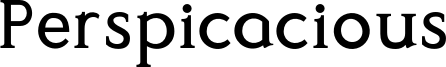 Perspicacious Italic Medium font | Fonts2u.com