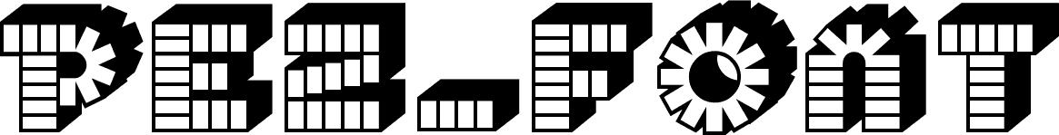 PEZ_font font | Fonts2u.com