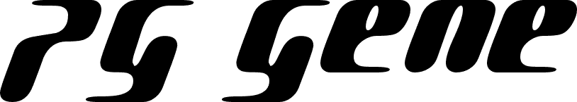 pg GENE font