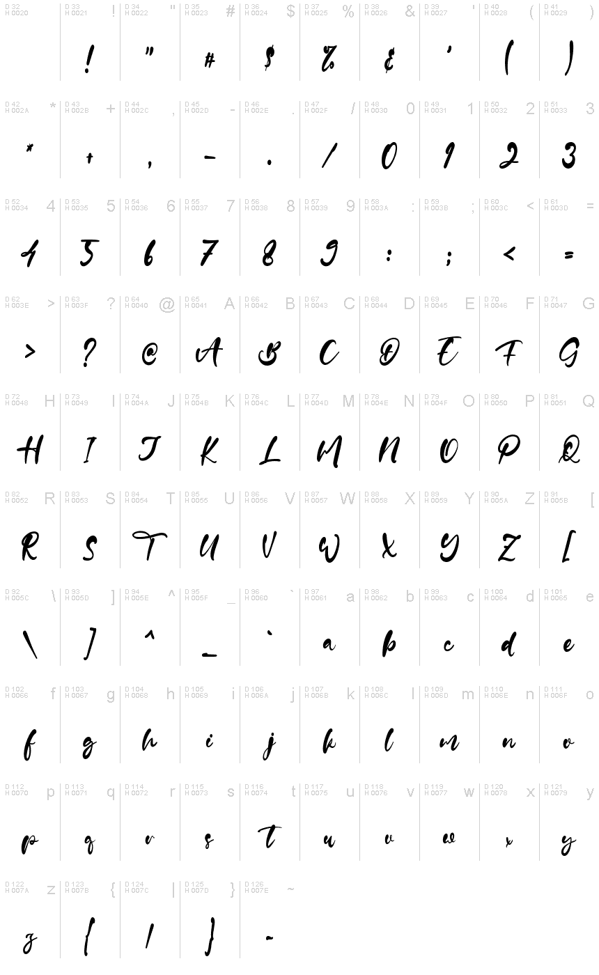 Pine Tree font Pine Tree font