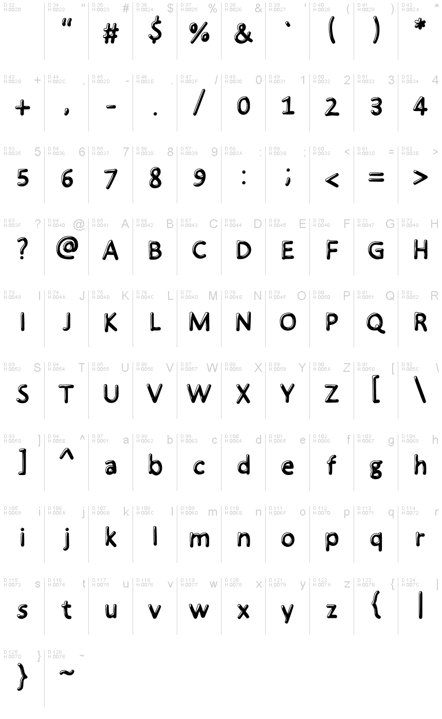Pinus Font